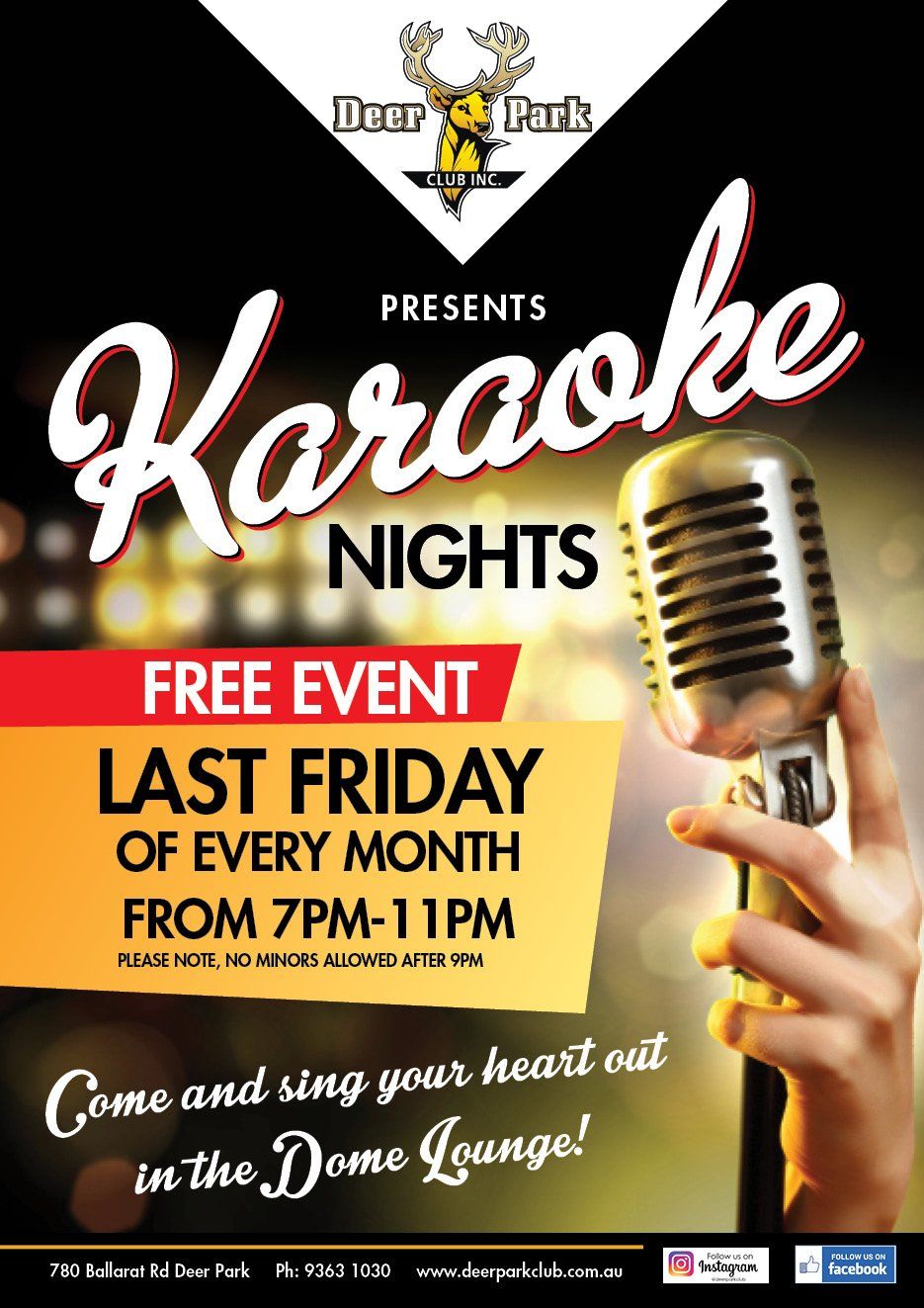 Upcoming Events | DEER PARK CLUB | Deer Park