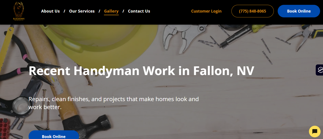 Handyman Work Gallery | Fallon, NV | Blackhawk Unlimited LLC