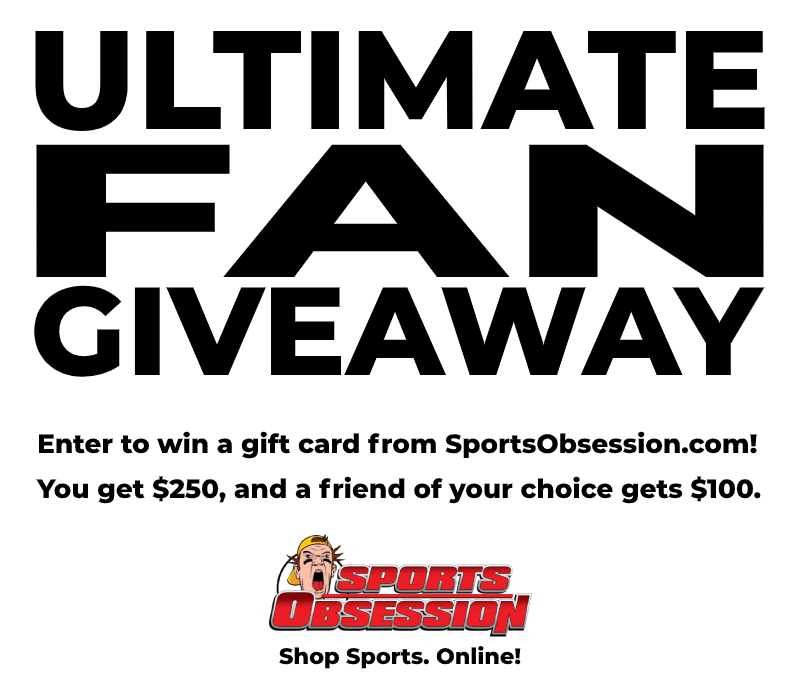 Ultimate Fan Giveaway | Sports Obsession | Shop Sports Online