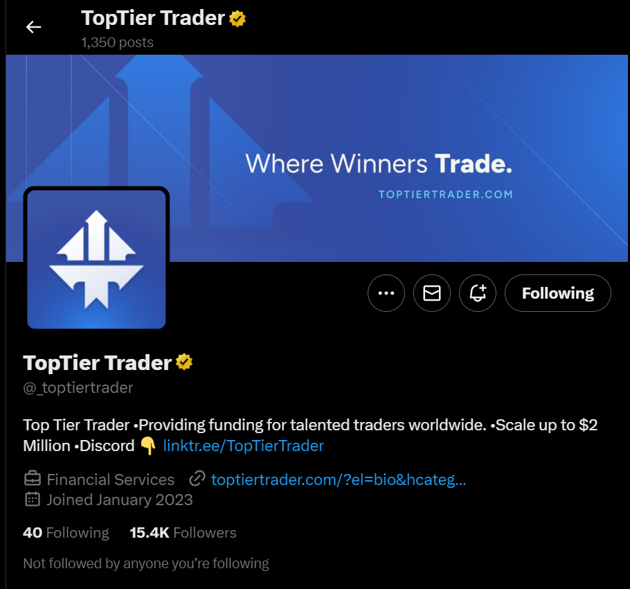 Top Tier Trader Review : Ultimate Guide, Analysis and Discounts.