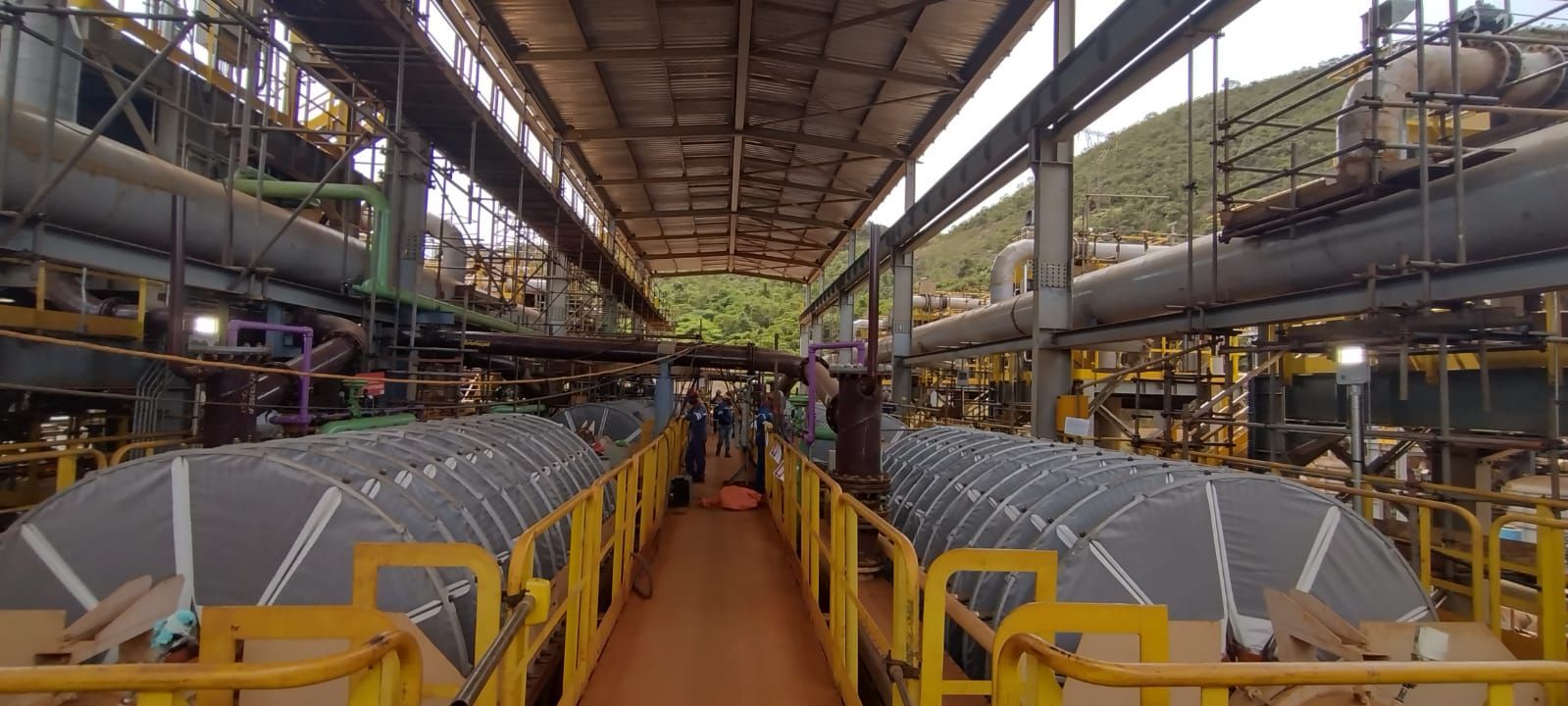 Filtragem de disco a vácuo para minério de ferro | Brasfelt