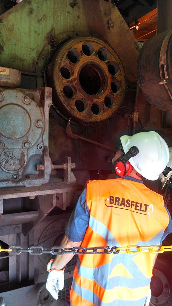 Filtragem de disco a vácuo para minério de ferro | Brasfelt