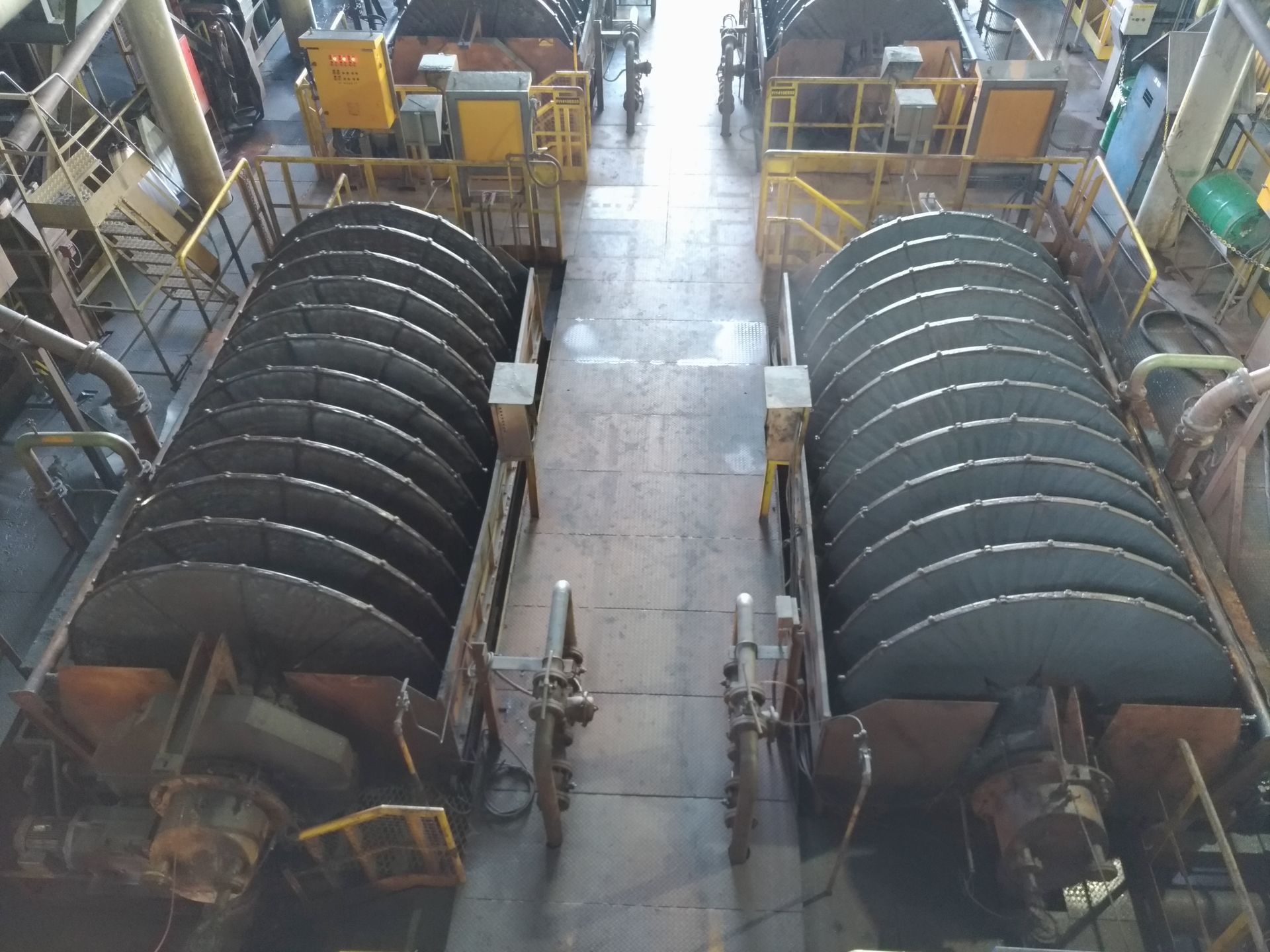 Filtragem de disco a vácuo para minério de ferro | Brasfelt