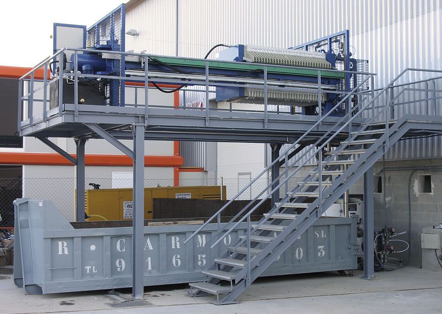 Filtragem de disco a vácuo para minério de ferro | Brasfelt