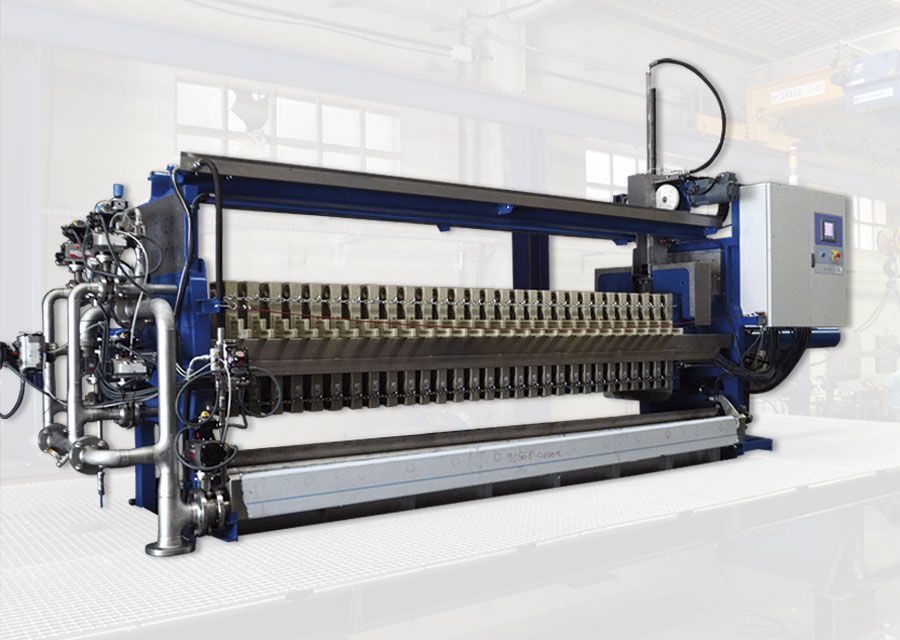 Filtragem de disco a vácuo para minério de ferro | Brasfelt