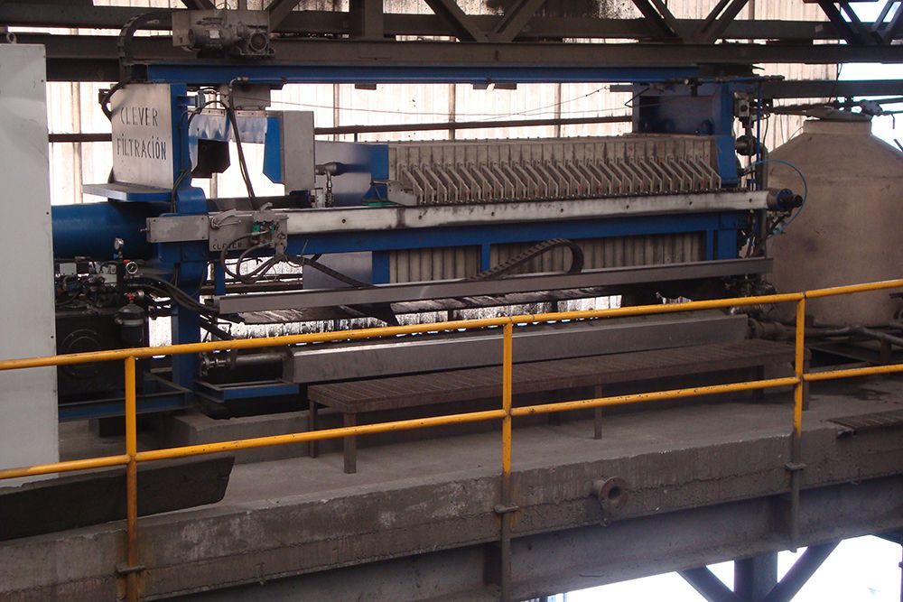 Filtragem de disco a vácuo para minério de ferro | Brasfelt