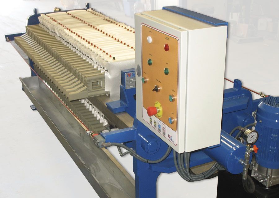 Filtragem de disco a vácuo para minério de ferro | Brasfelt