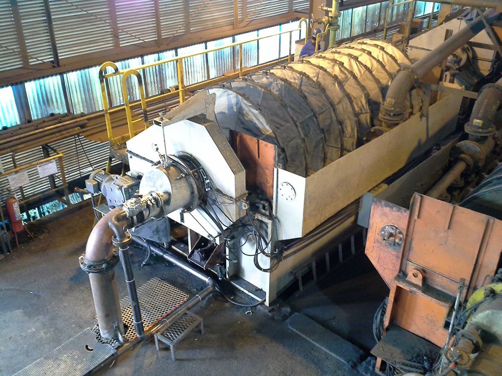 Filtragem de disco a vácuo para minério de ferro | Brasfelt