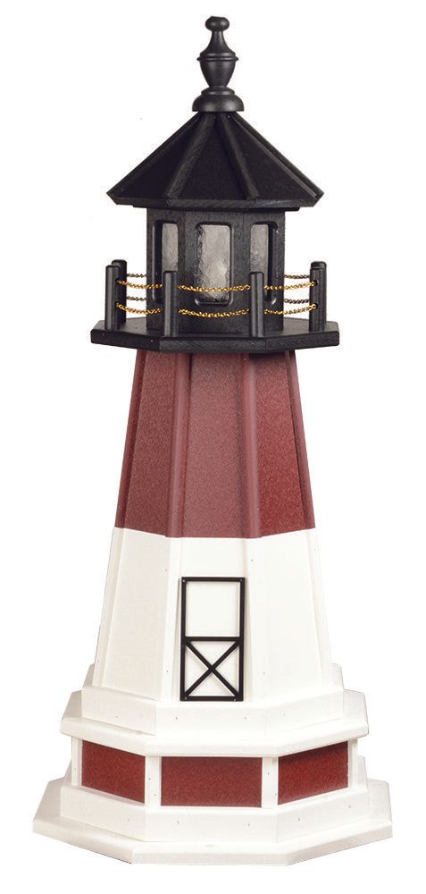 3-Foot Outdoor Lighthouses: Illumine Your Lawn with a Solar 3-Foot ...