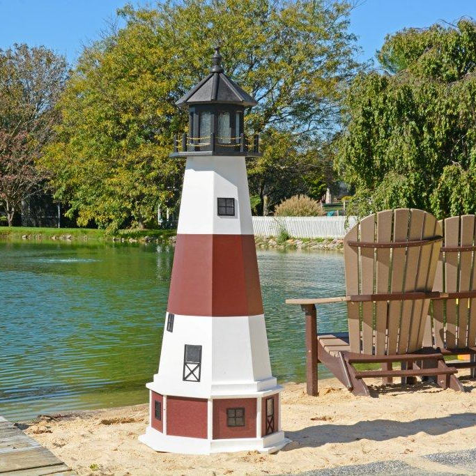 Wholesale Nautical Decor | Handcrafted Wooden Lighthouse Lancaster