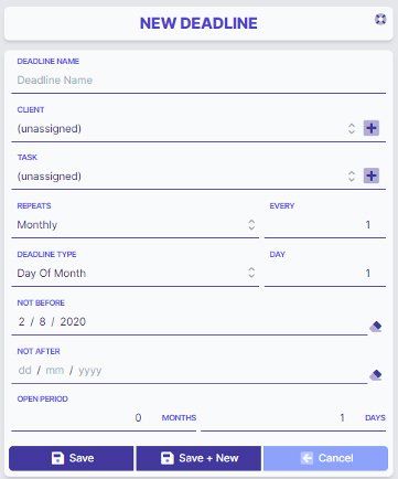 Deadline Tracker | About | Deadline Tracking Software