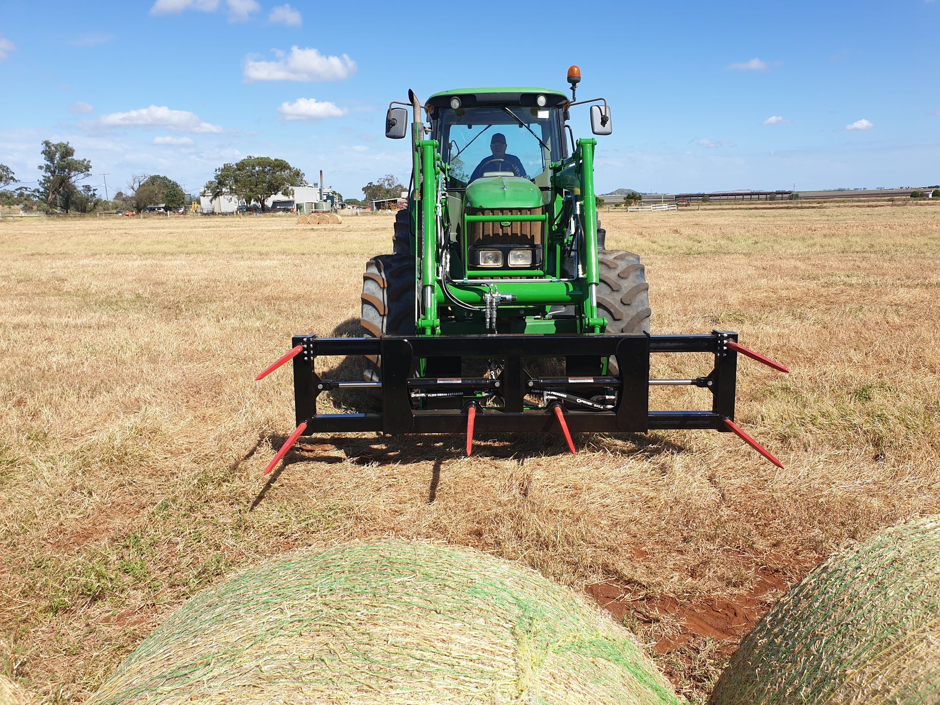 Square Bale Grabs for Tractors and Telehandlers