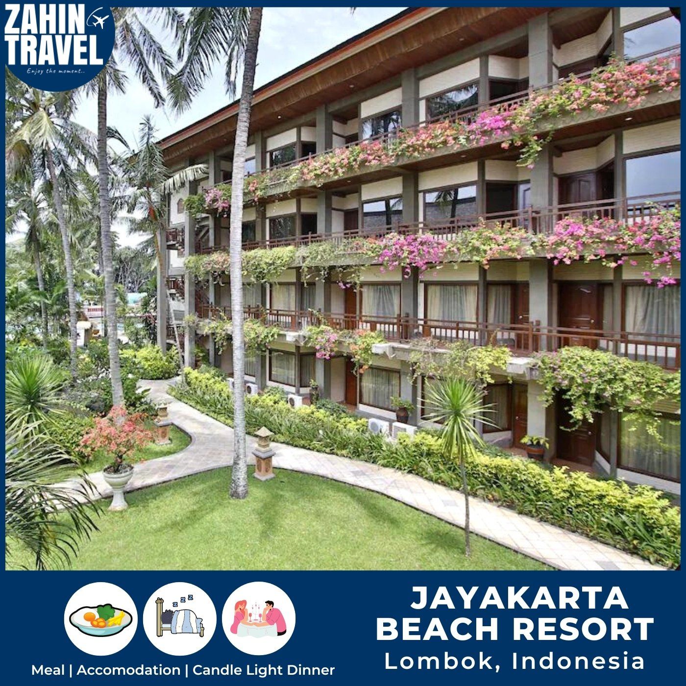 Pakej Honeymoon Lombok 4 Hari 3 Malam