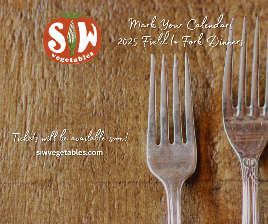 Field to Fork Dinners are a GO!