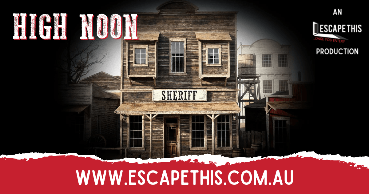 High Noon Western Jailbreak Escape Room | Escape This Perth CBD, Hay St ...