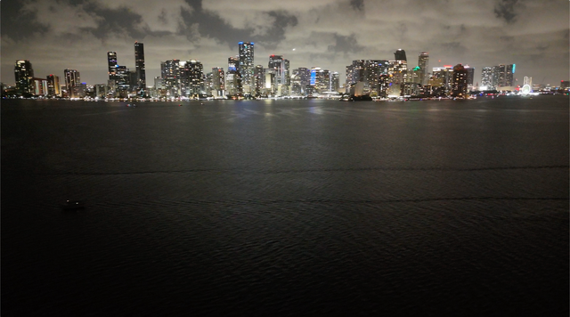 Miami Skyline At Night 2024