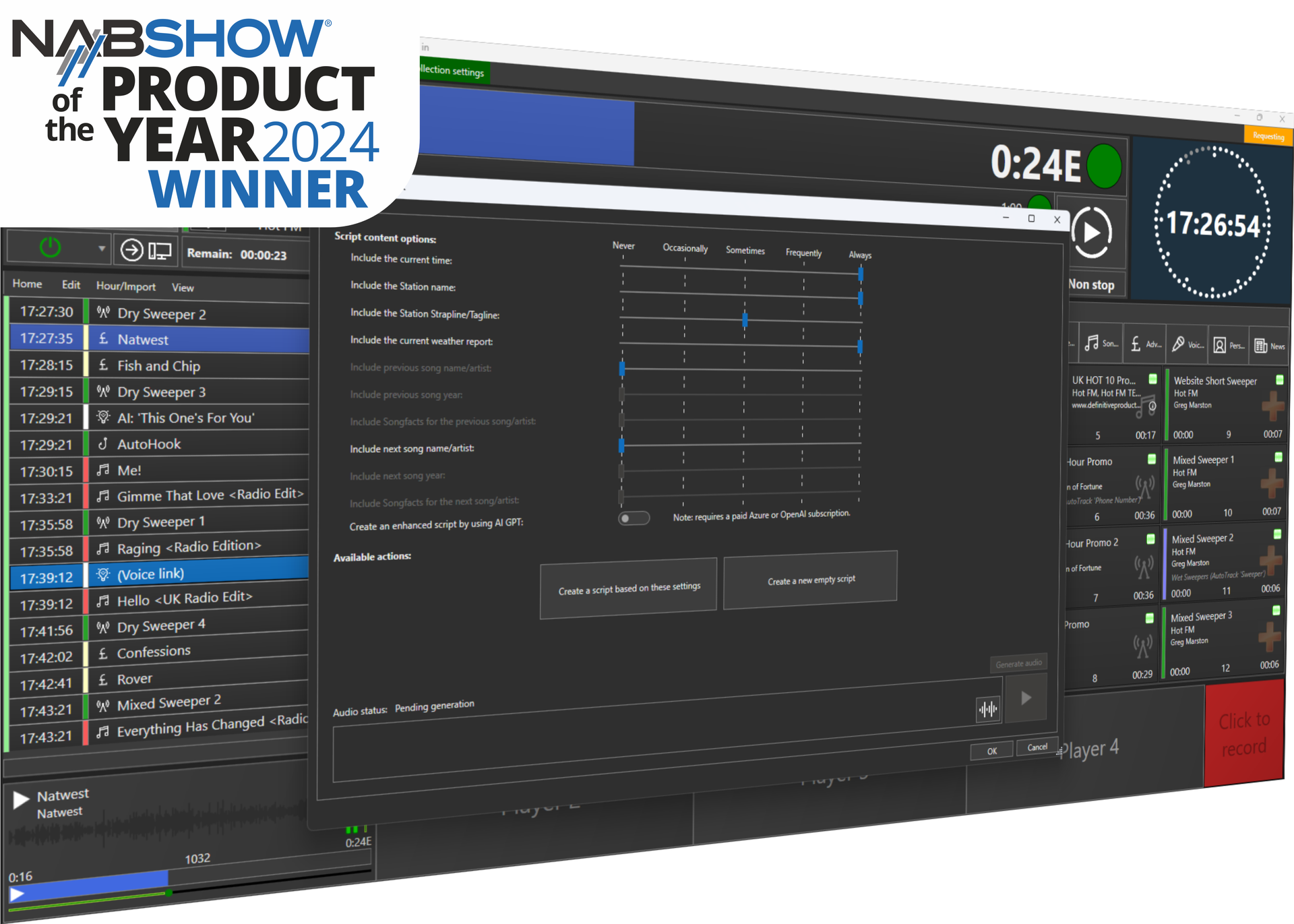 Myriad 6 Playout | Broadcast Radio Ltd.