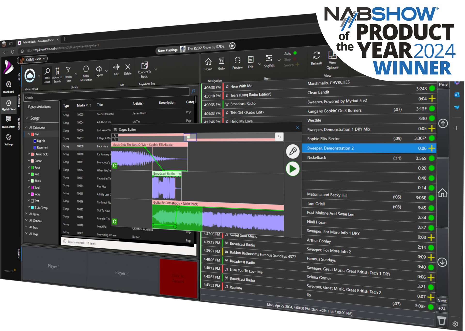Myriad Cloud Radio | Broadcast Radio Ltd.