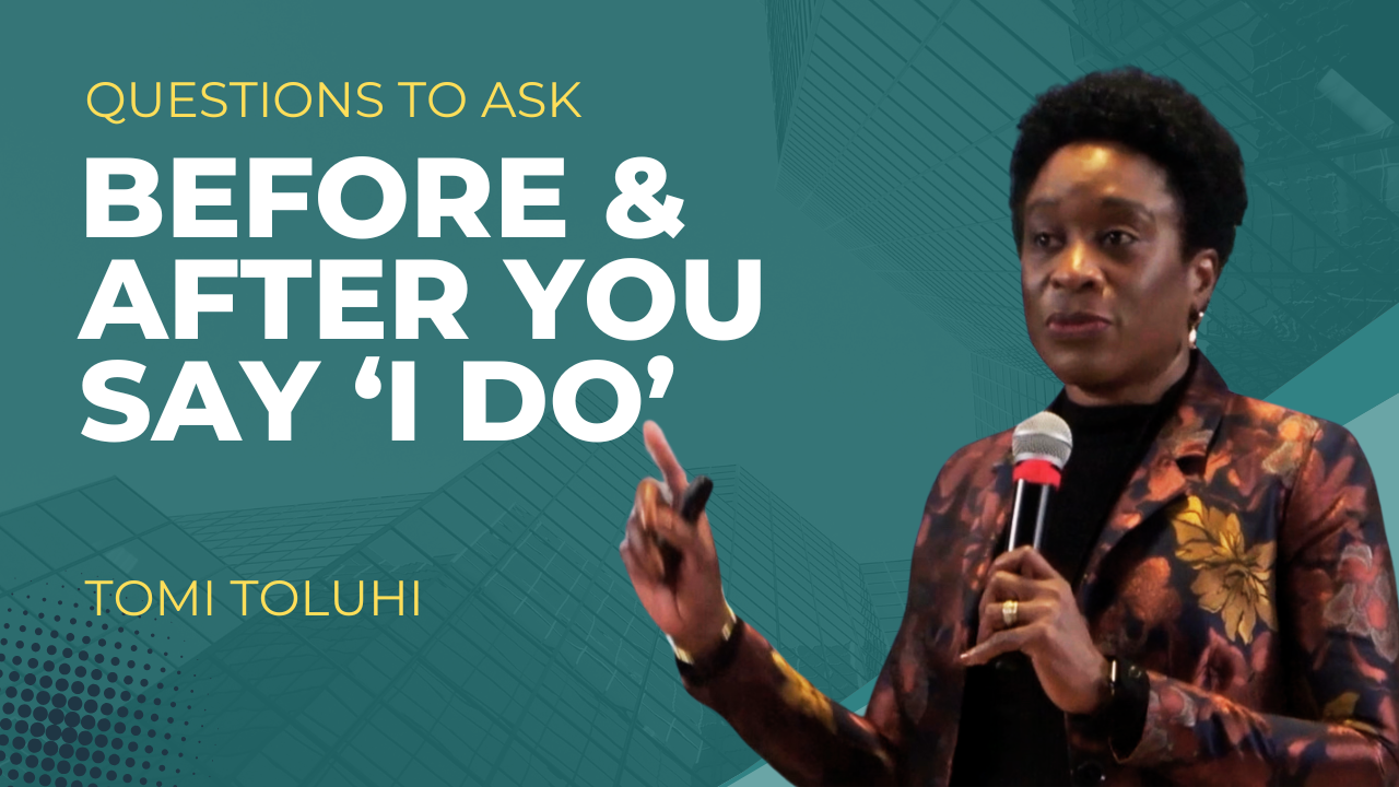 Questions to ask before and after you say 'I do'