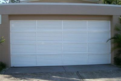 Louvered Aluminium Garage Doors in Arundel | All Coast Garage Doors