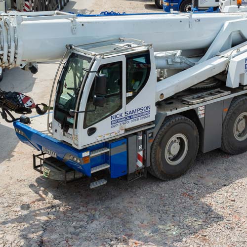 Mobile Crane Hire in Devon and Beyond | Nick Sampson