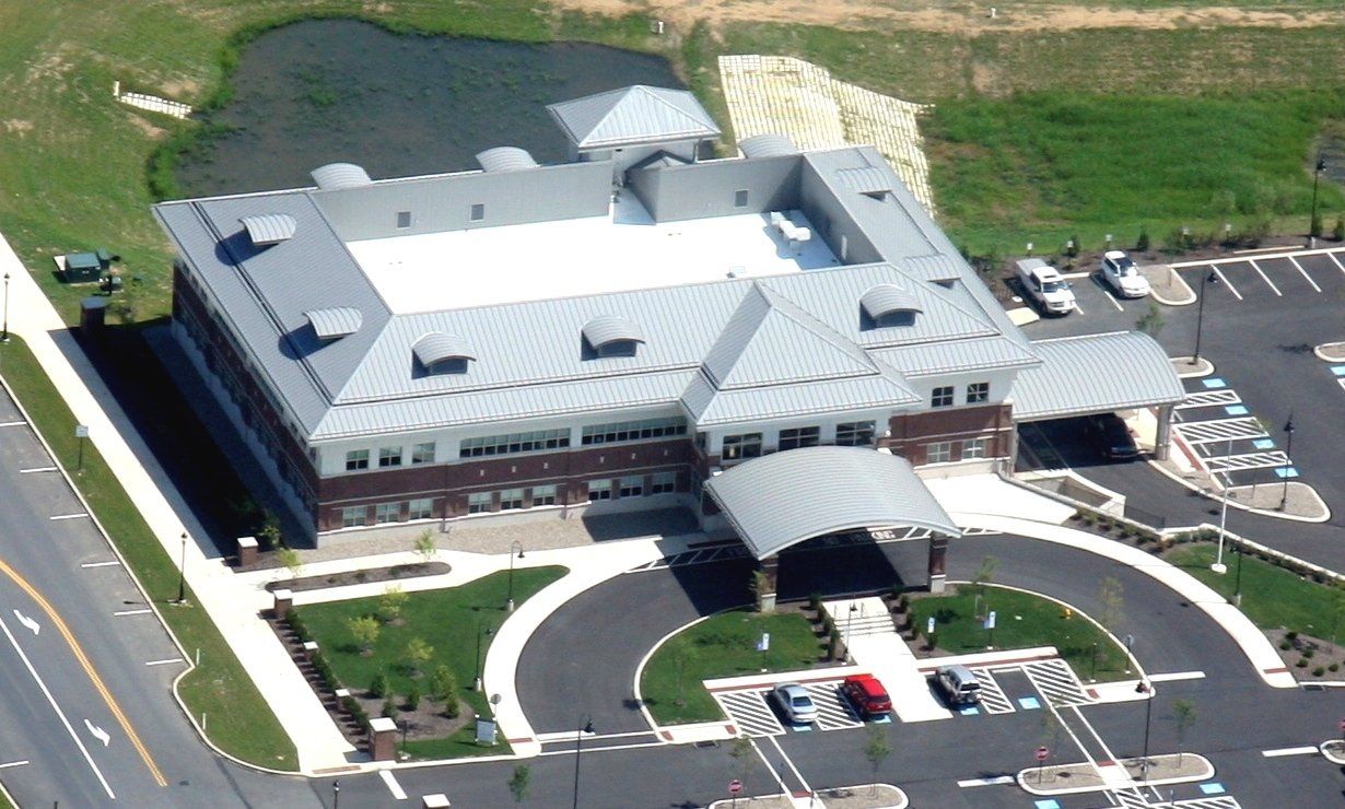 Expert Roofing | RH Marcon State College | New Construction Roofing