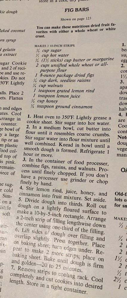 Gingerbread Figgy Bars