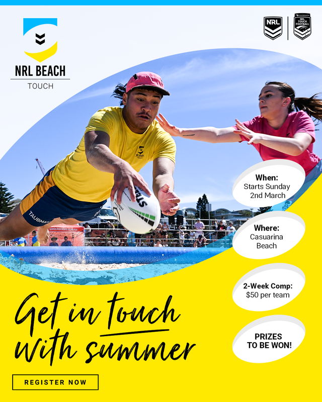 Nrl Touch Logo Merit Teams Named NSW Touch