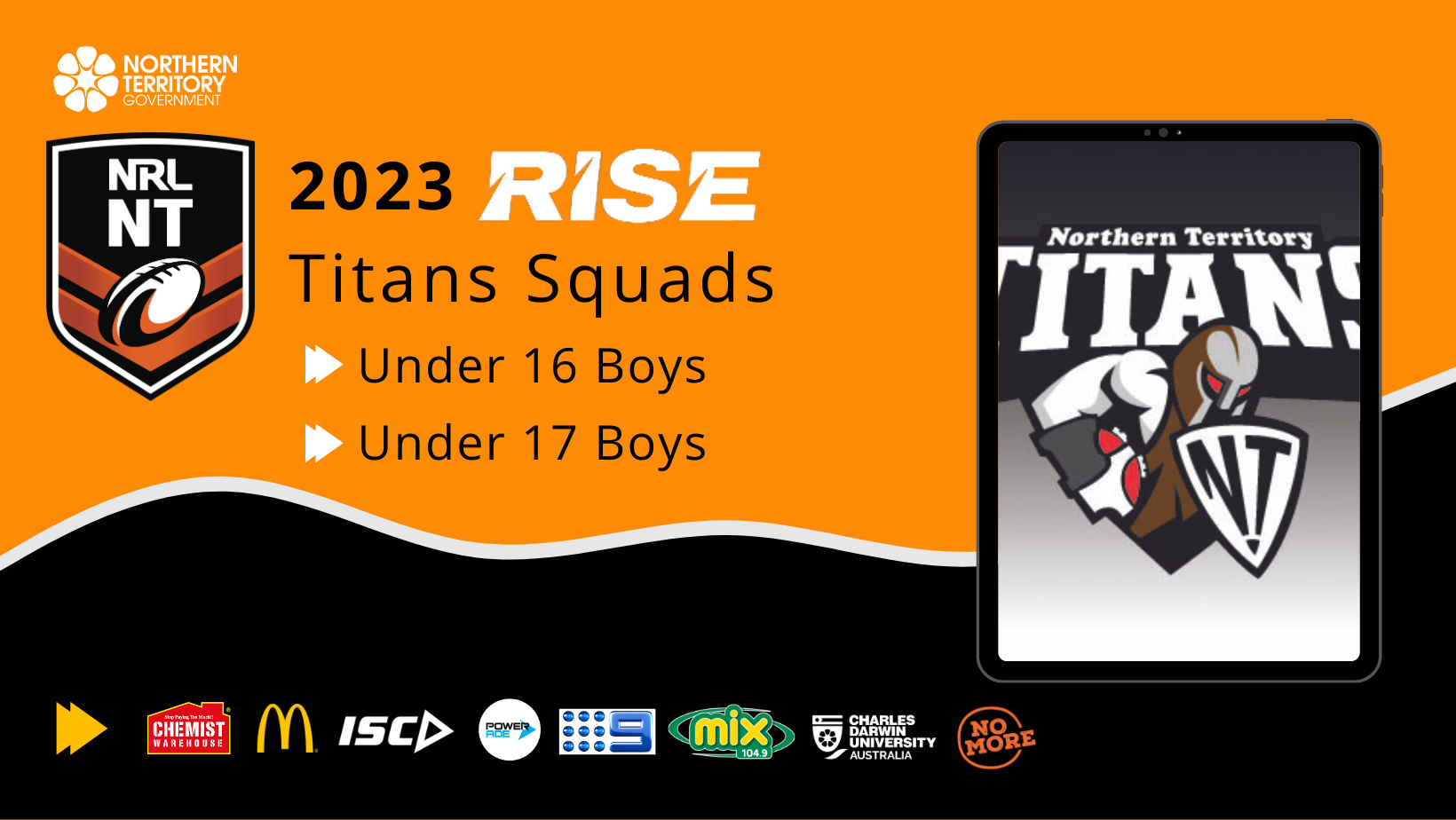 Titans Rise Squad Announcements