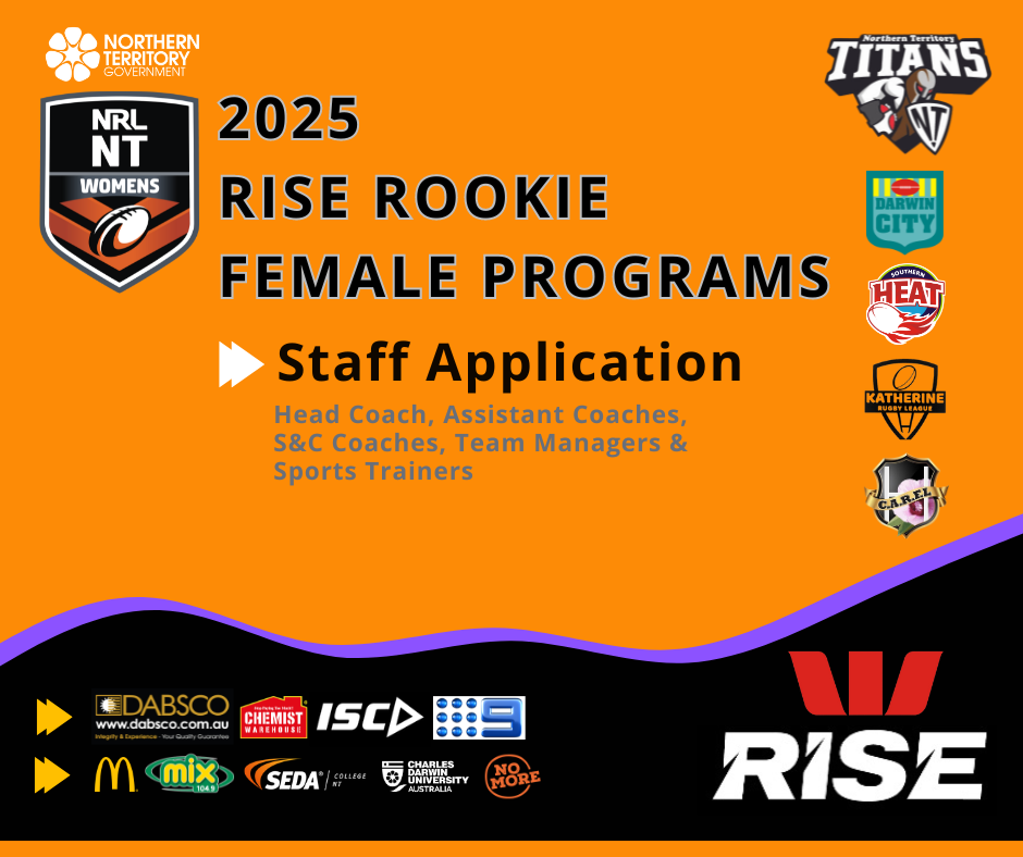 2025 RISE ROOKIE FEMALE PROGRAMS