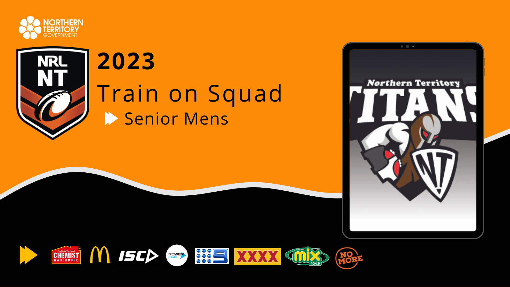 2023 NT Titans Men's Train On Squad