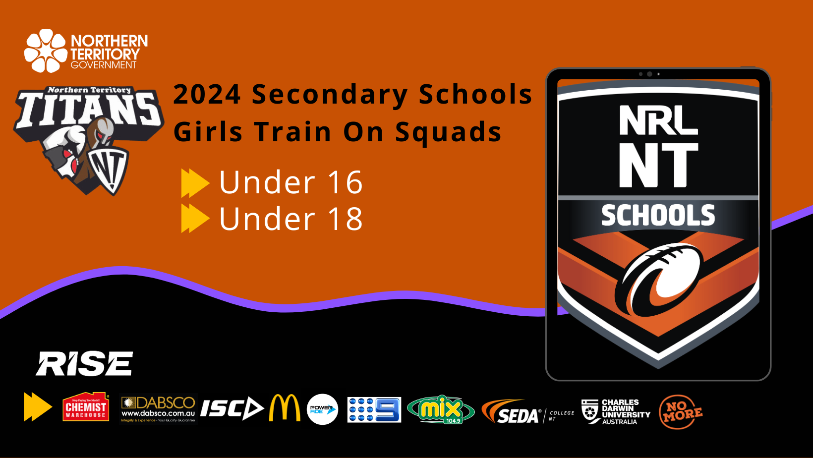 NT Titans Secondary School Girls Train On Squads