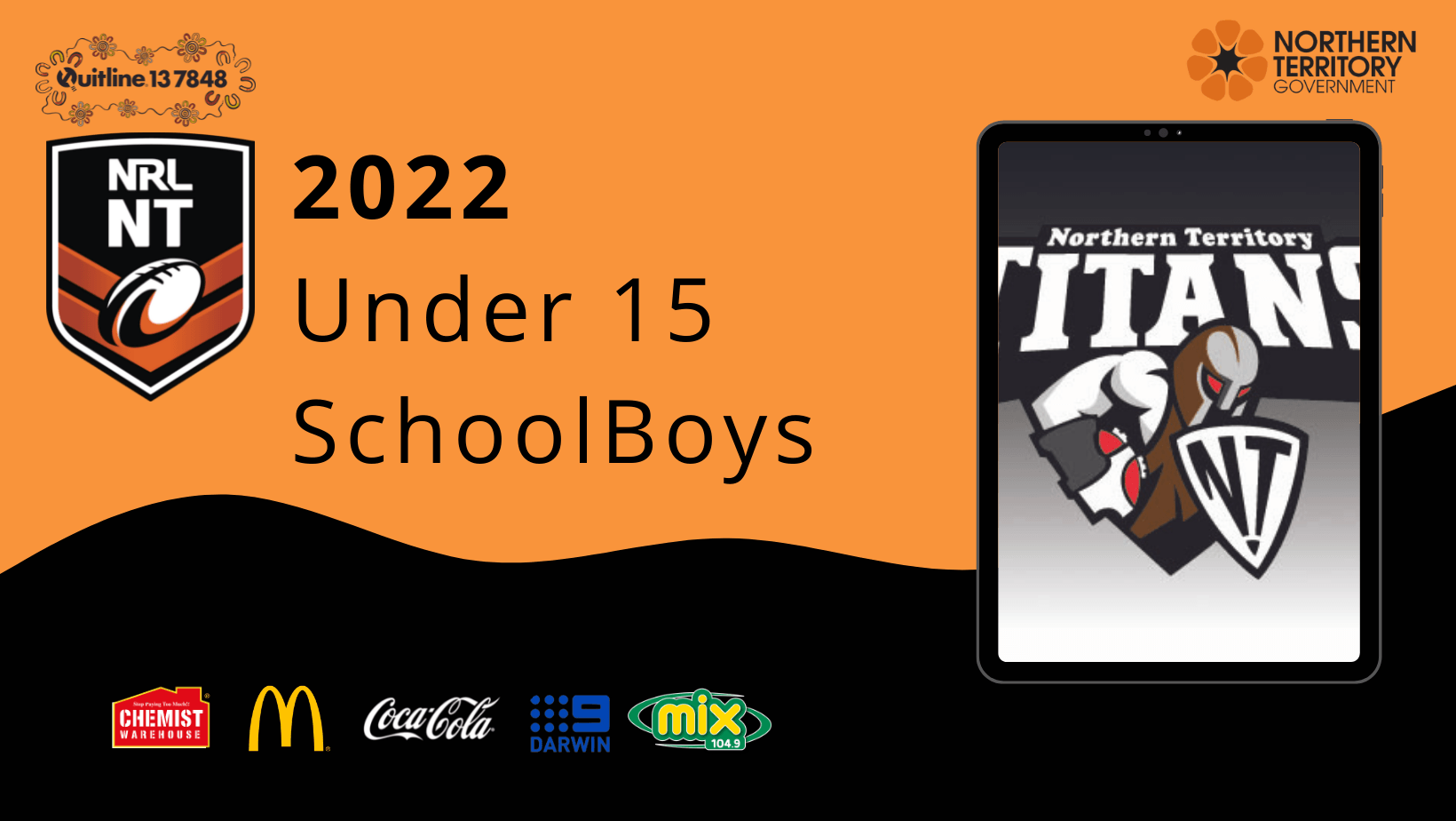 NRL NT Titans Under 15 Schoolboys Announcement