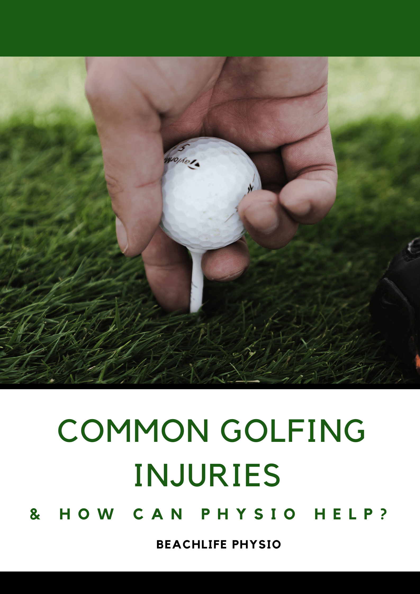 Common Golfing Injuries