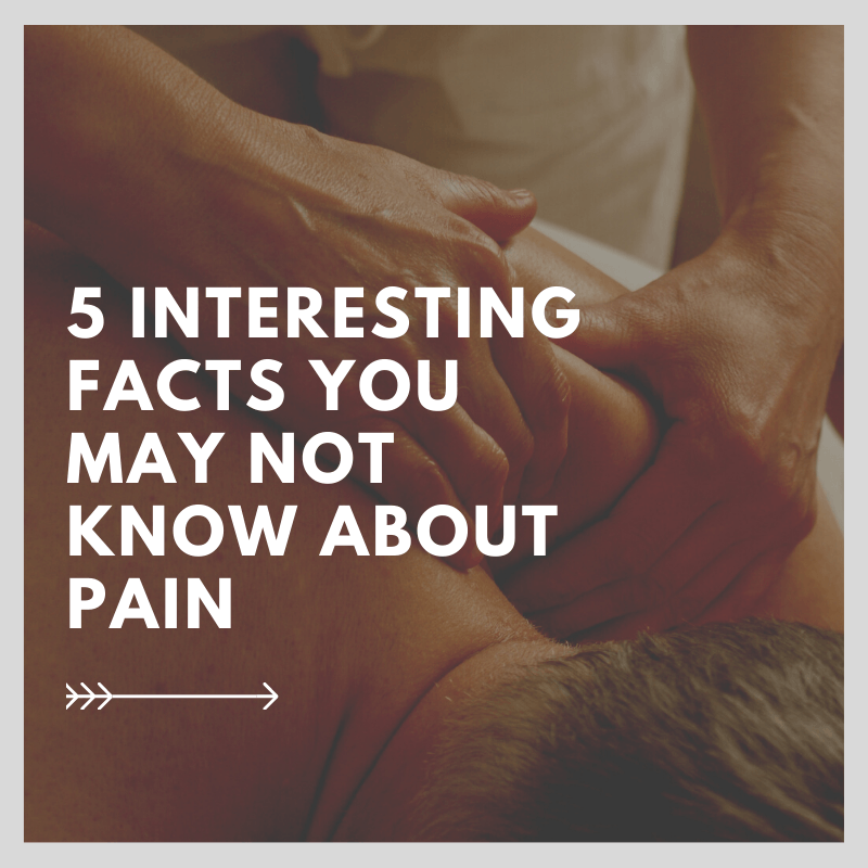5 Interesting Facts ou may not know about Pain