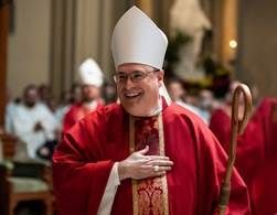 Bishop Schuster Joins Our Mass