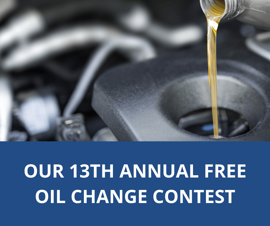 Our Annual Free Oil Change Contest