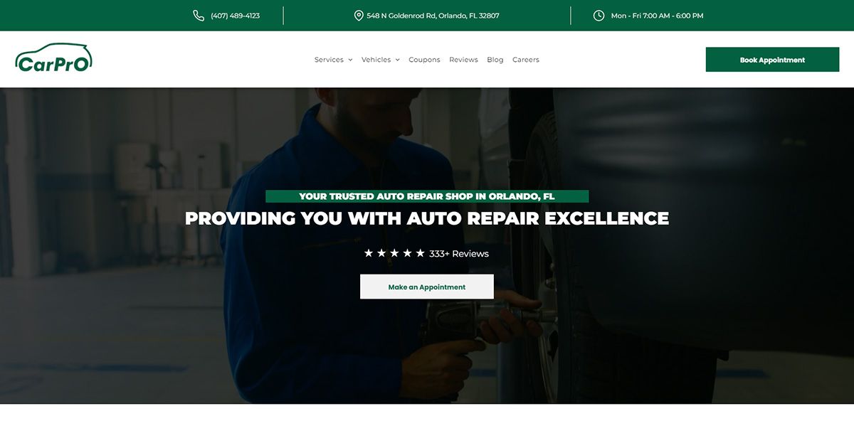 Mitsubishi Auto Repair - Orlando, FL | CarPro