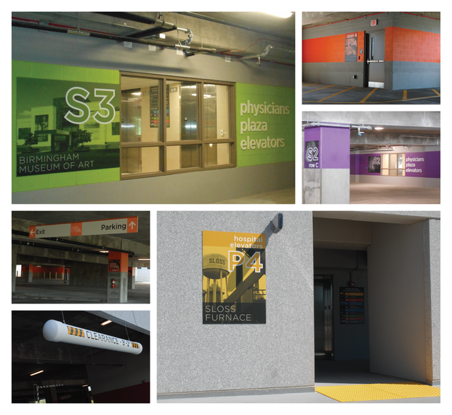 Parking Garage Signage Cordos Construction | Parking Garage