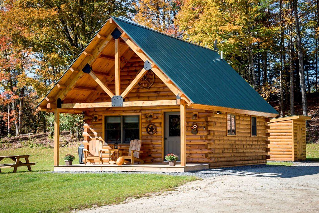 Rock Garden Rentals - East Burke VT Lodging - Log Cabin Rentals in VT