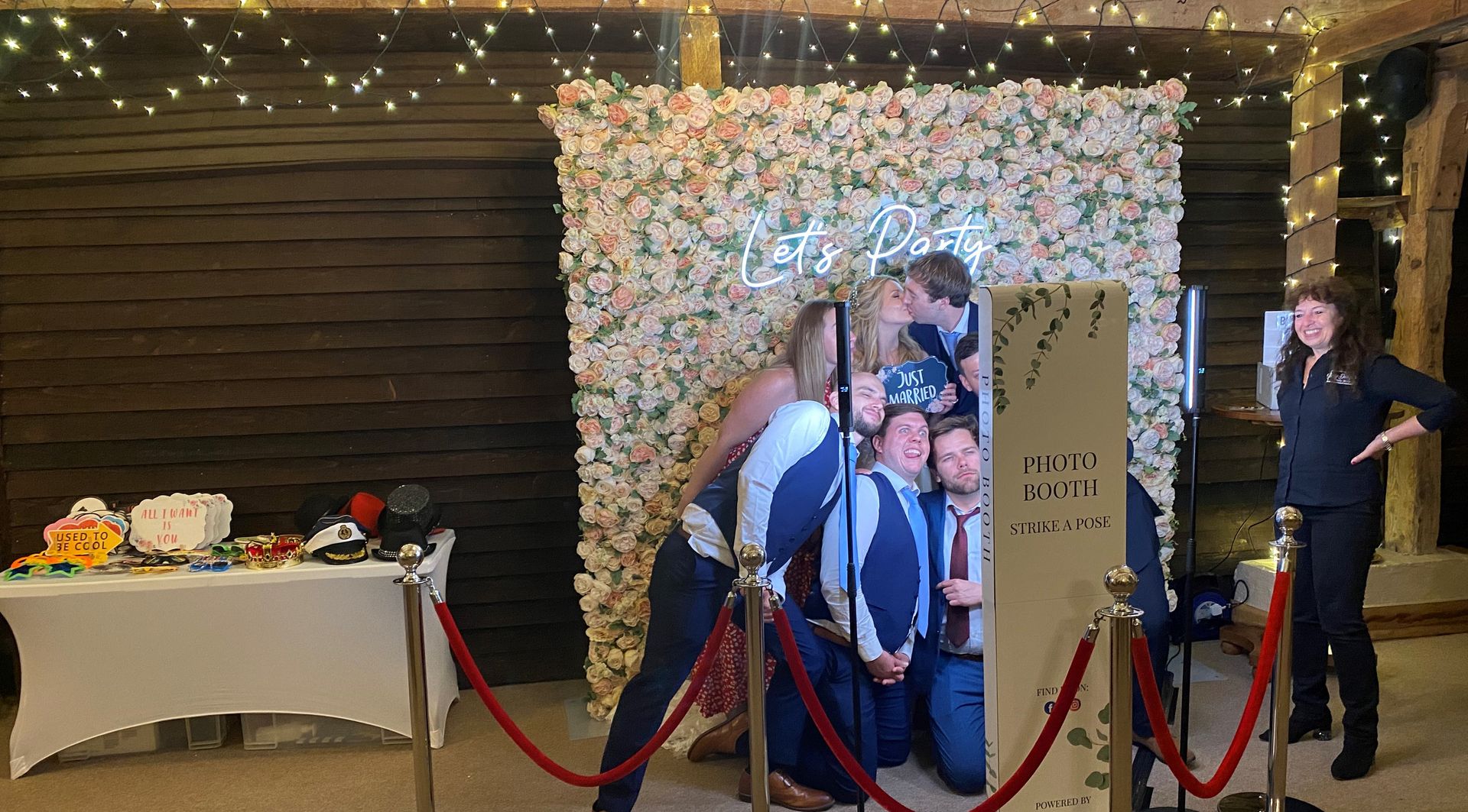 Photo Booth Hire Clock Barn - Party Delights Photo Booth