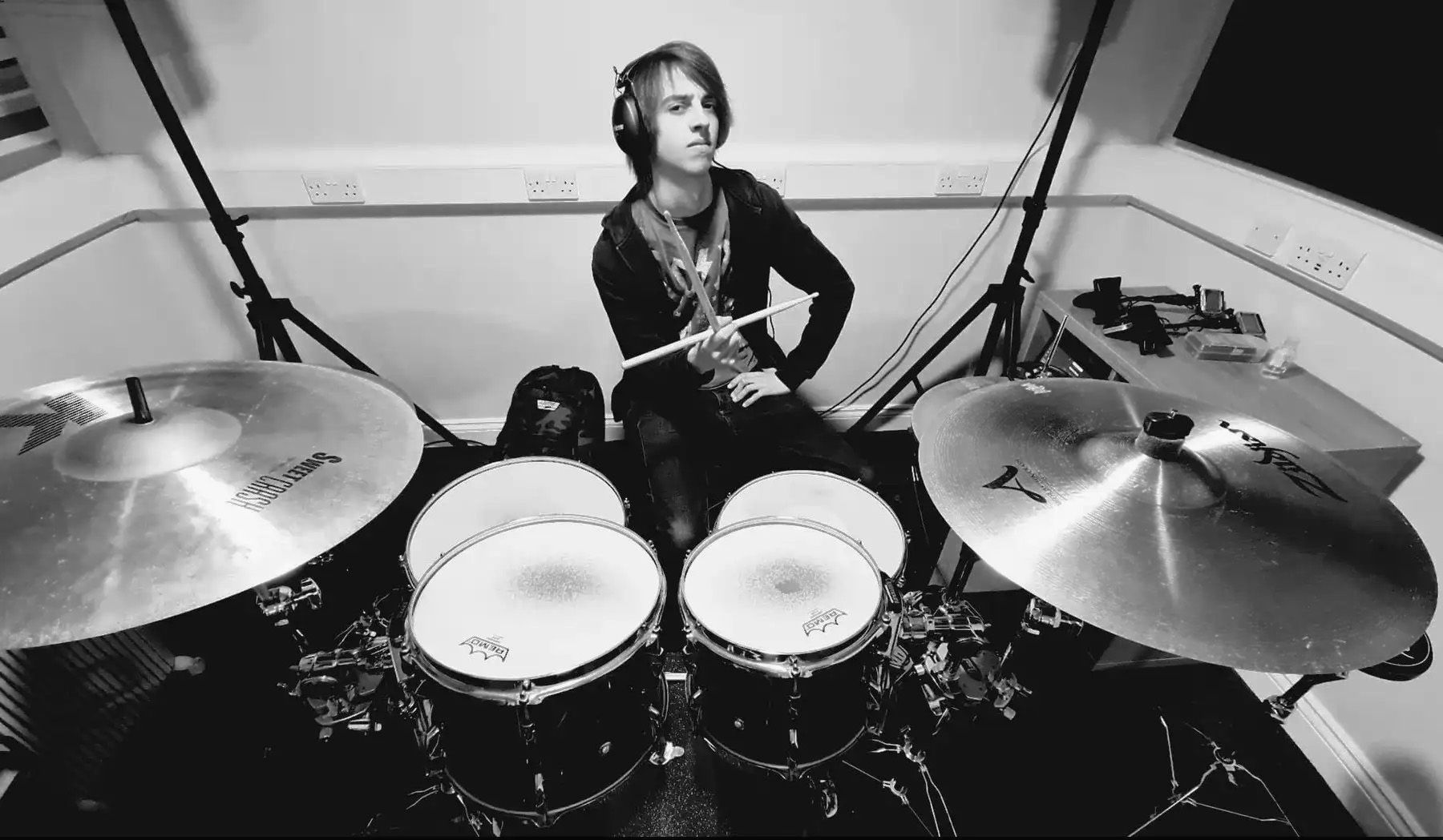 Drummer for hire | Charlie Alessandro Drummer 57