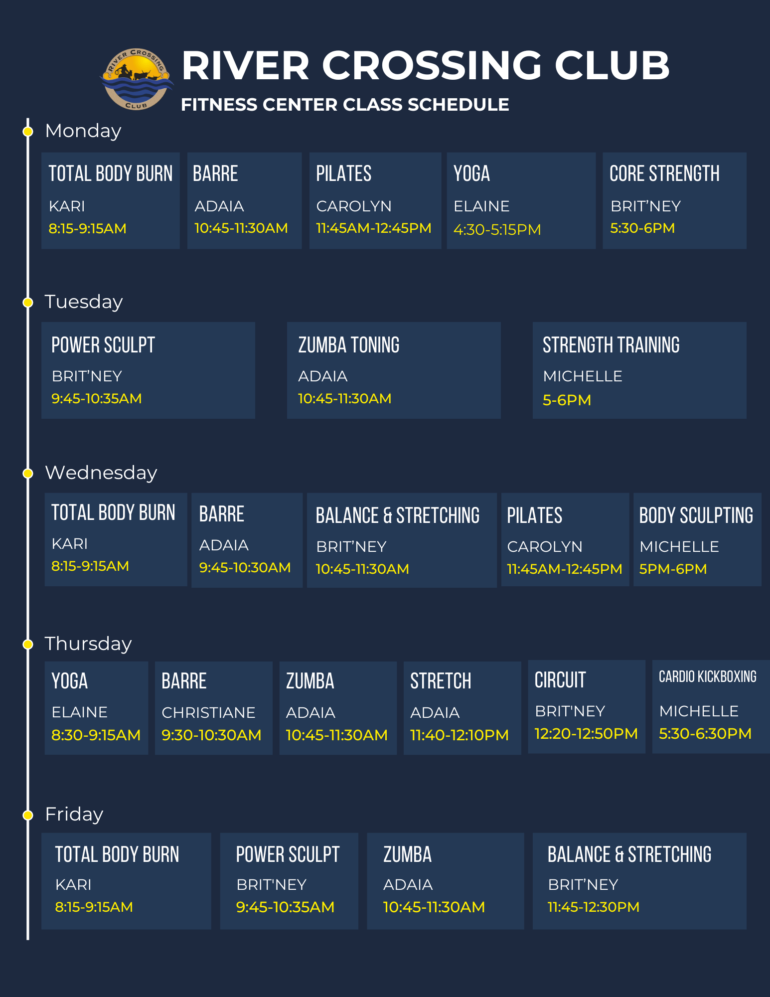 Fitness | Private Golf Club | San Antonio, TX | River Crossing Club