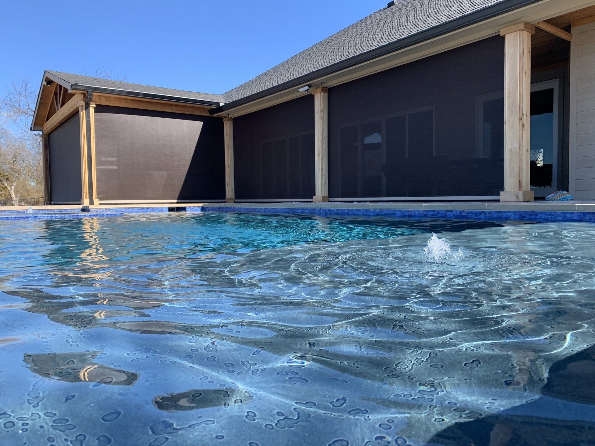 Motorized Patio Shades | Patio Power Shades