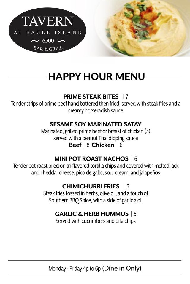 Happy Hour Restaurants