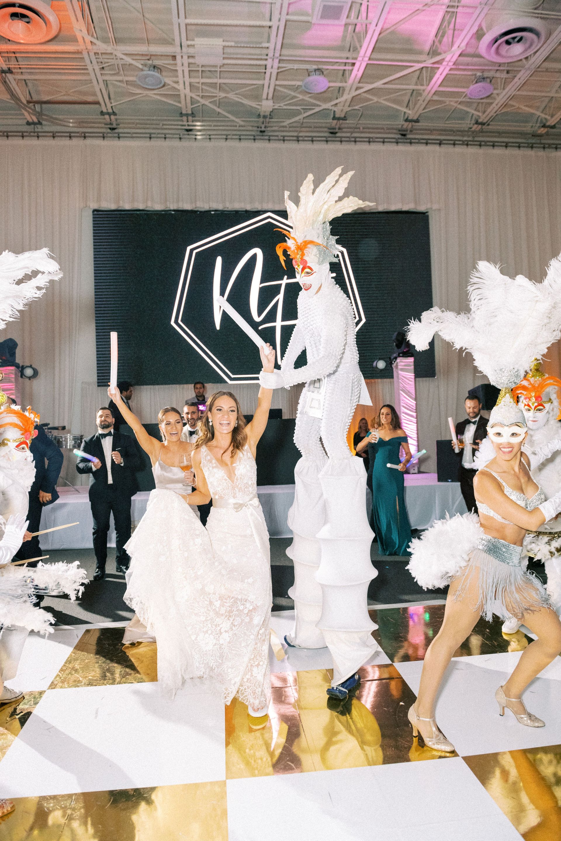 Custom Dance Floor Wraps | Vinyl Dance Floor Wedding Party
