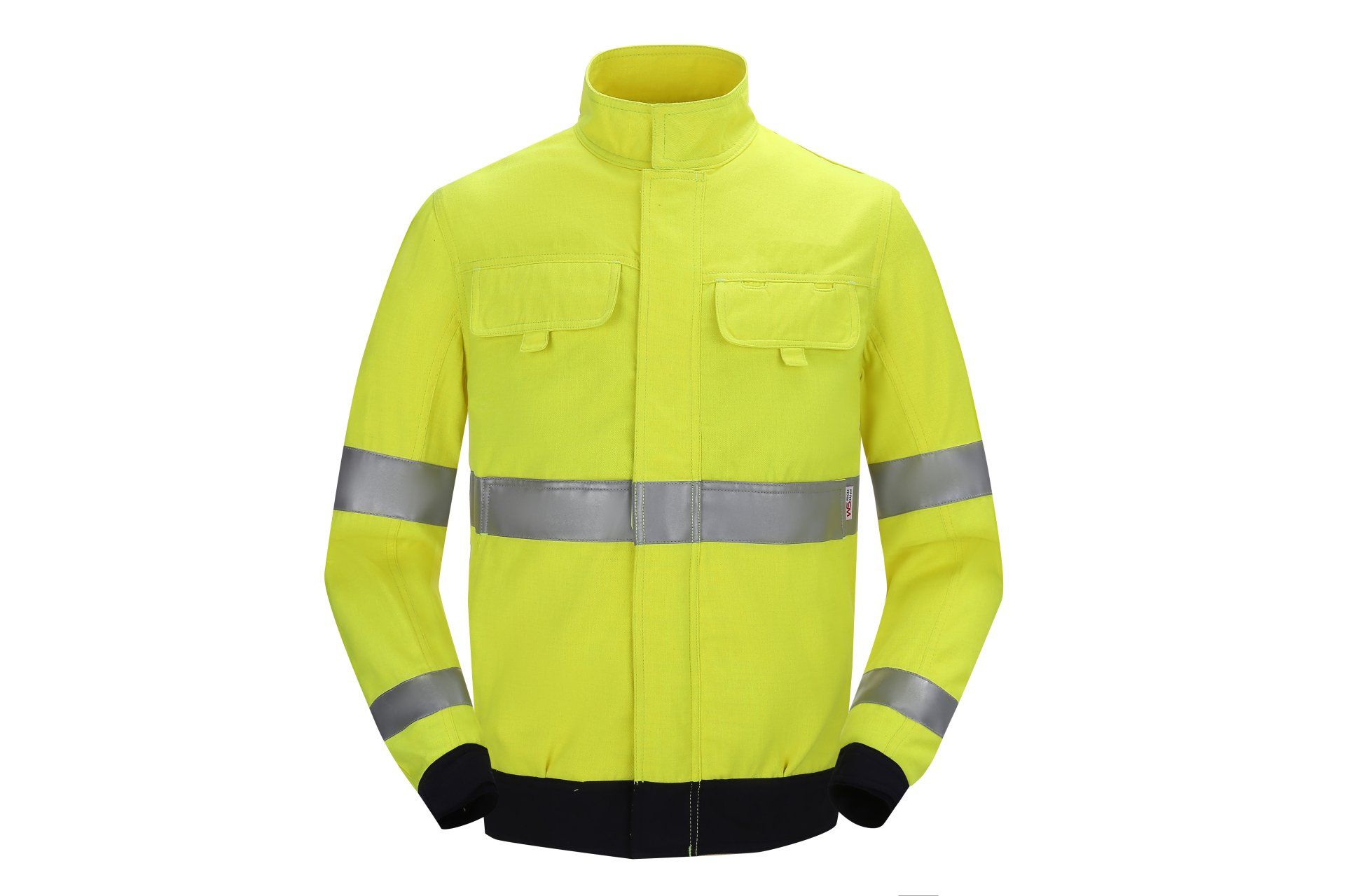 Yellow High visibility Jacket Arc flash IEC 61482 class 1-2