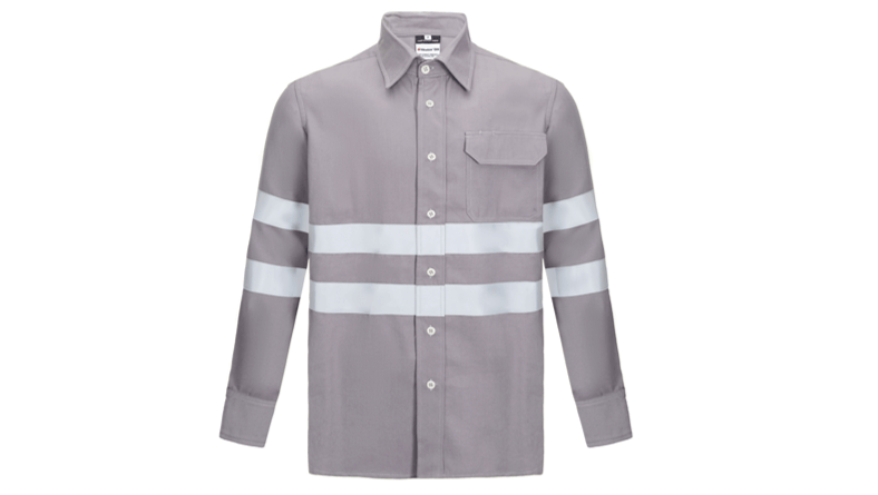 Gray Shirt Arc Flash, IEC 61482 class 1 electric arc protection