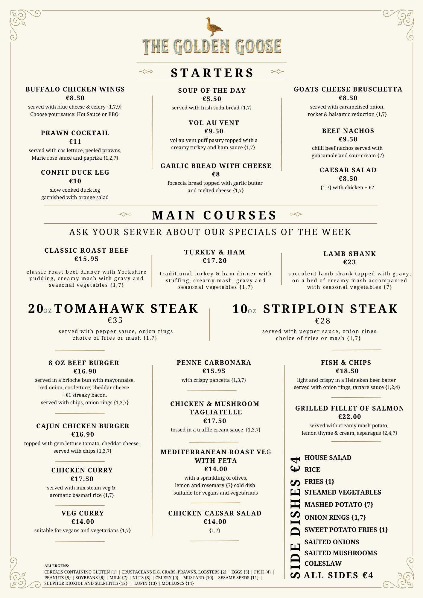 The Golden Goose Bar & Restaurant, Hunterstown, Co. Louth