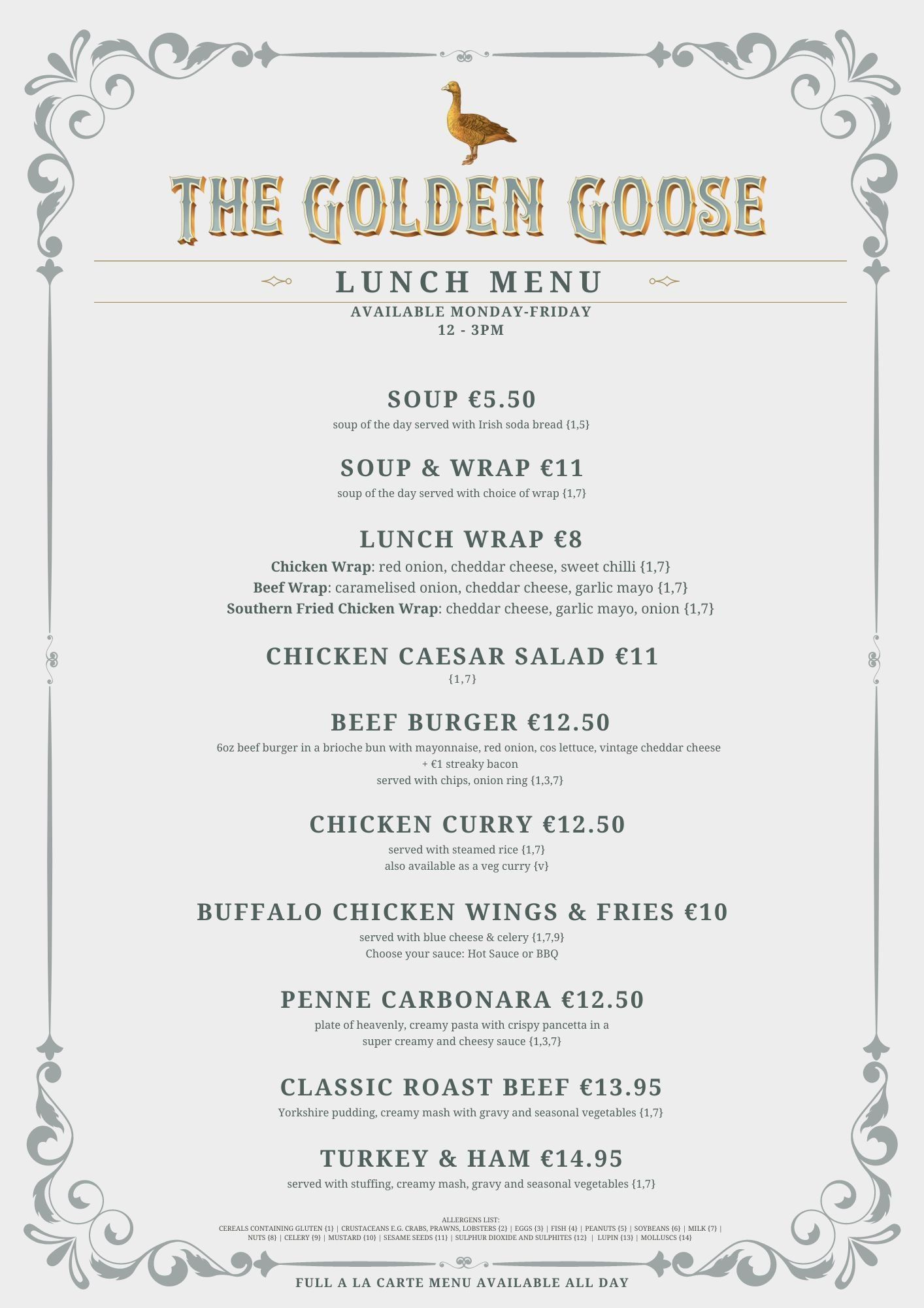 The Golden Goose Bar & Restaurant, Hunterstown, Co. Louth